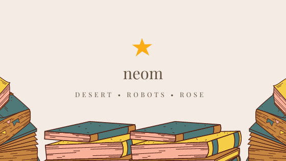 huh? In Neom | Book Review | Upside-Down Books