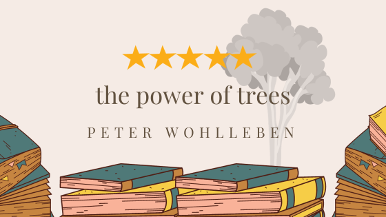 The Power of Trees by Peter Wohlleben | book review | Upside-Down Books